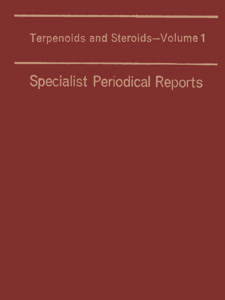 Terpenoids and Steroids - Vol1 | PDF | Alkene | Steroid