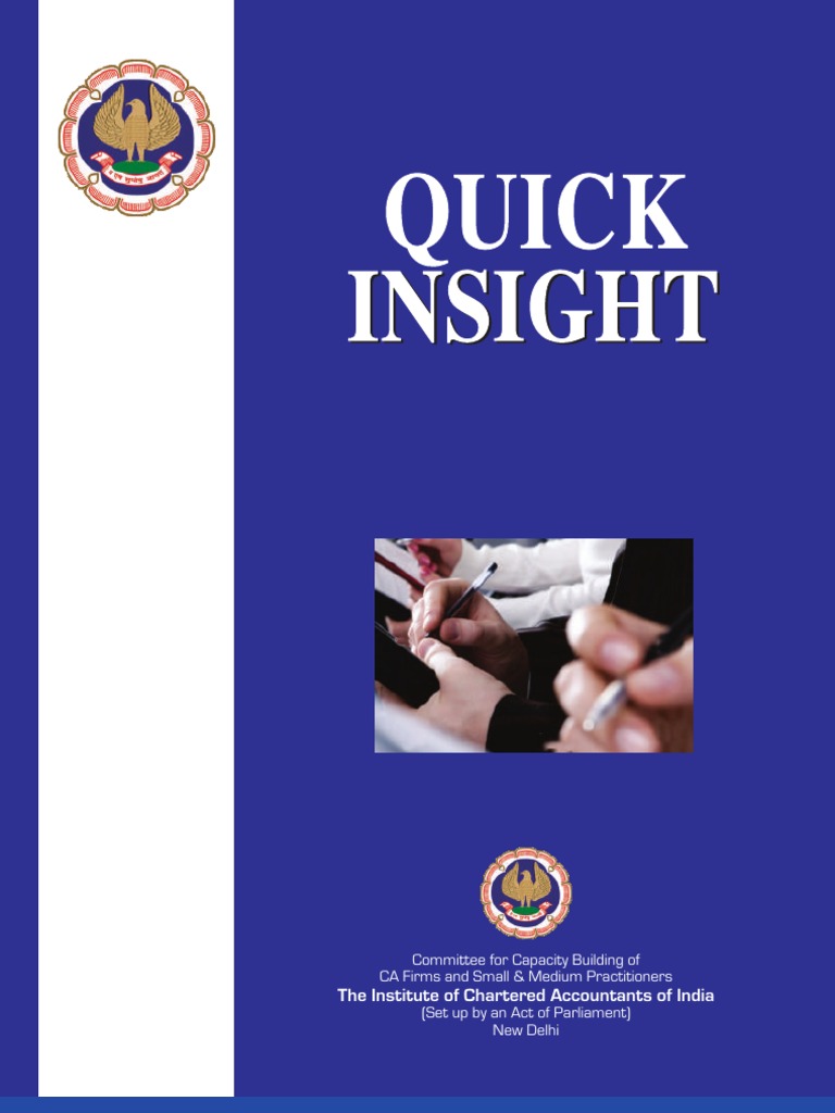 Icai Best Summary Book | PDF