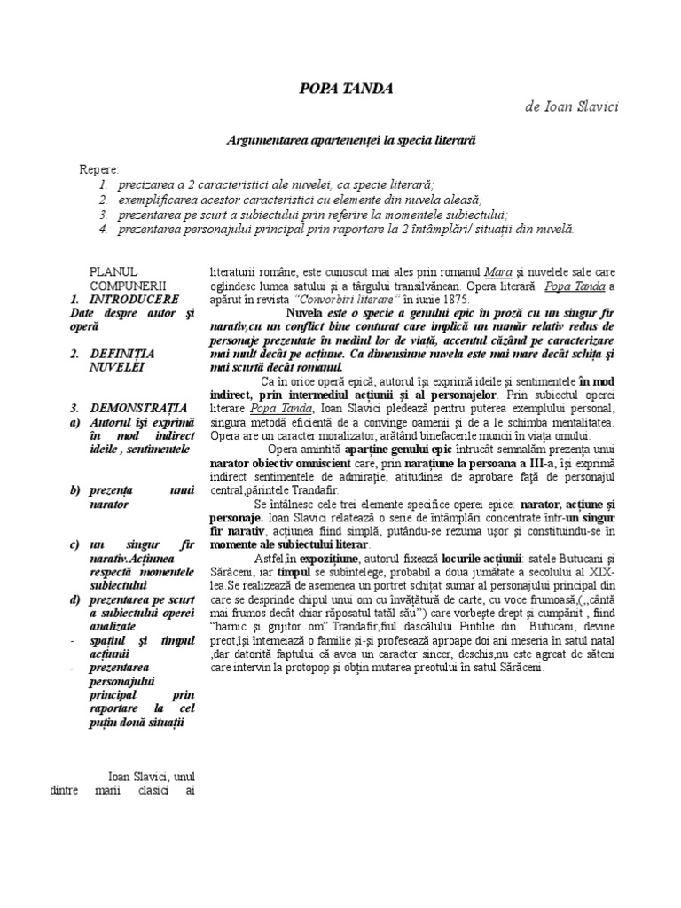 Popa Tanda | PDF