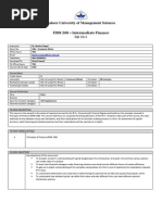 NSU BBA Course List | PDF | Economics | Business