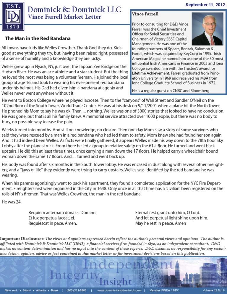 The Man in The Red Bandana 9 11 12 | PDF | Business