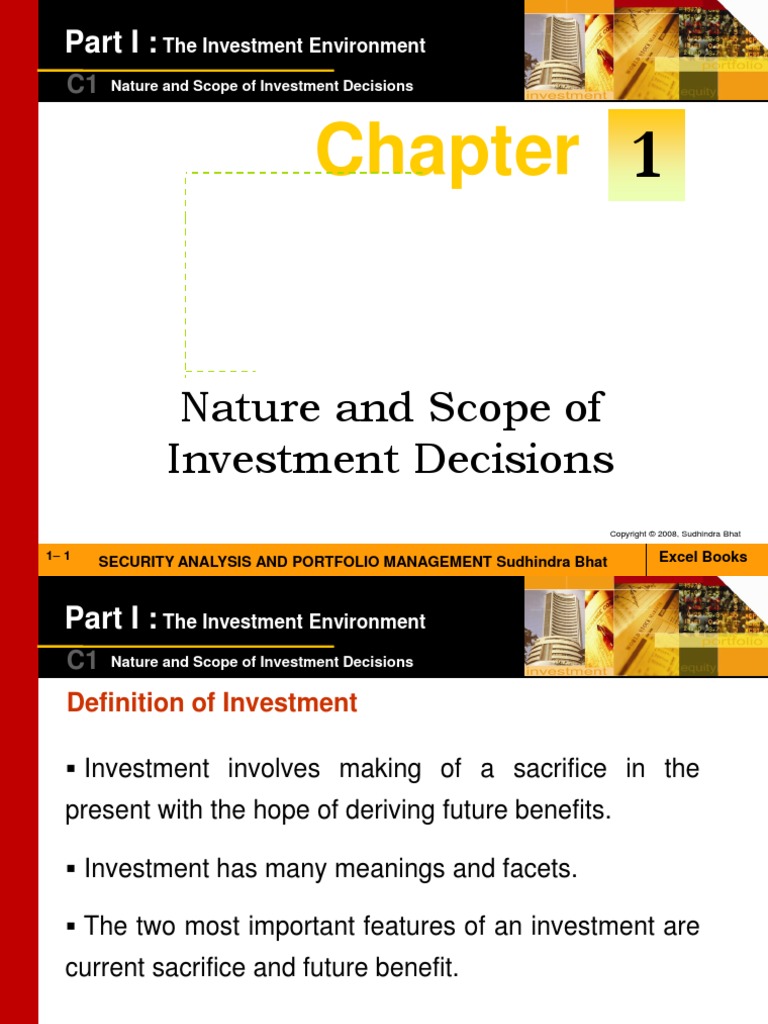 Chapter-01 Sapm Ref. | PDF | Securities (Finance) | Investing