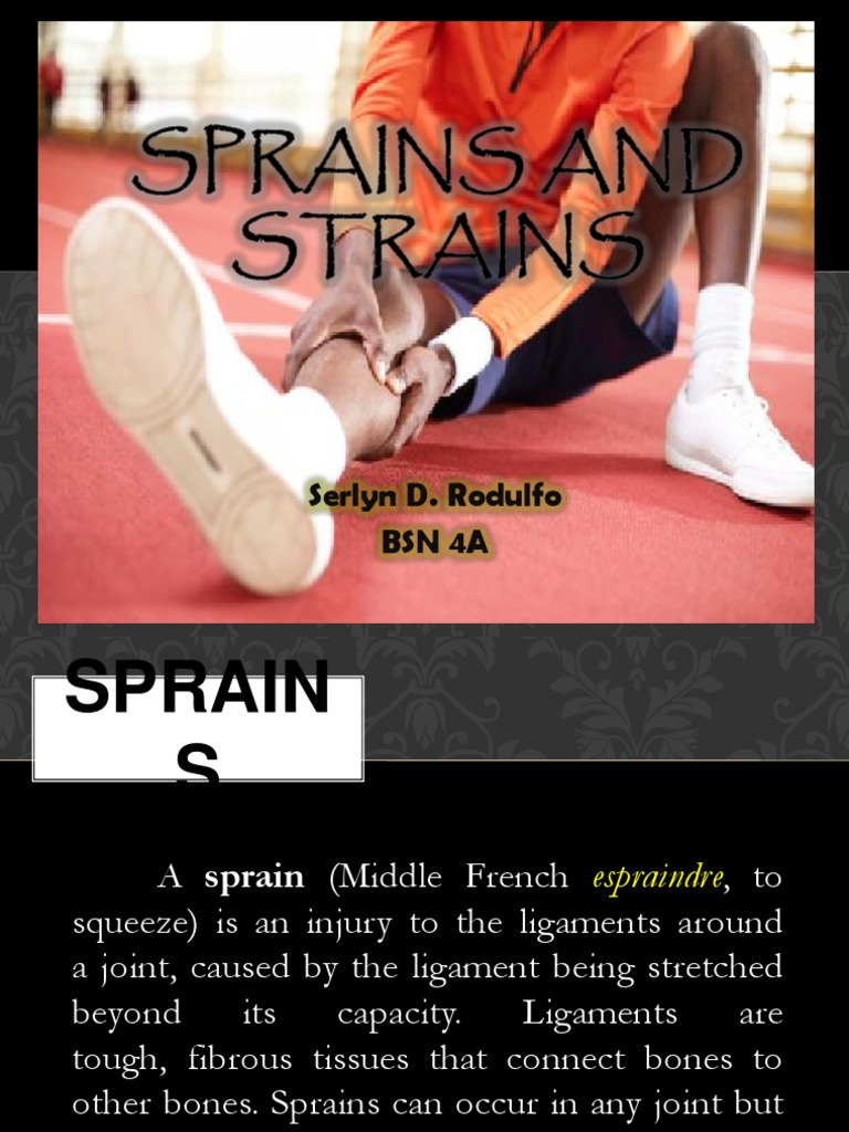 SPRAINS and Strains | Download Free PDF | Musculoskeletal System ...