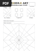 Modulo Art Kaleidoscopic Grid | PDF | Home & Garden