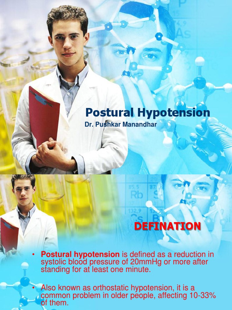 Postural Hypotension | PDF | Blood Pressure | Cardiovascular Physiology
