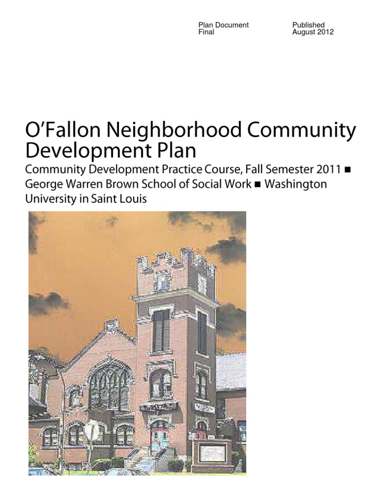 OFallon Community Development Plan 2012 | PDF | Employment | Workforce ...