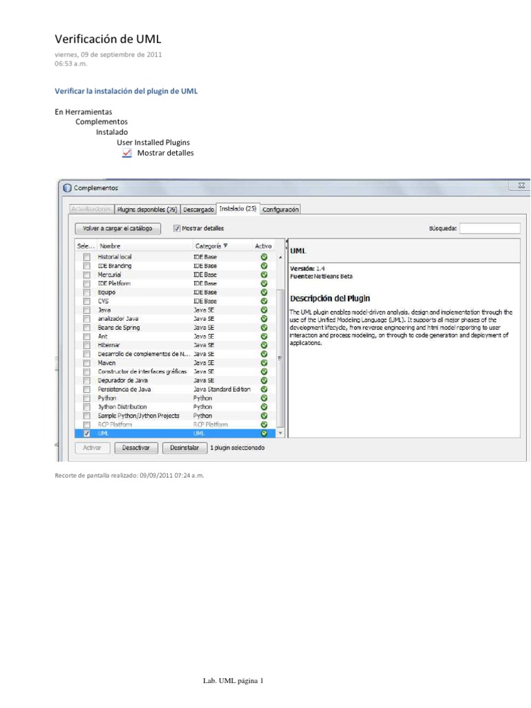 Guia Netbeans - Uml Lab. Uml Diagramas Caso de Uso Clases Colaboracion ...