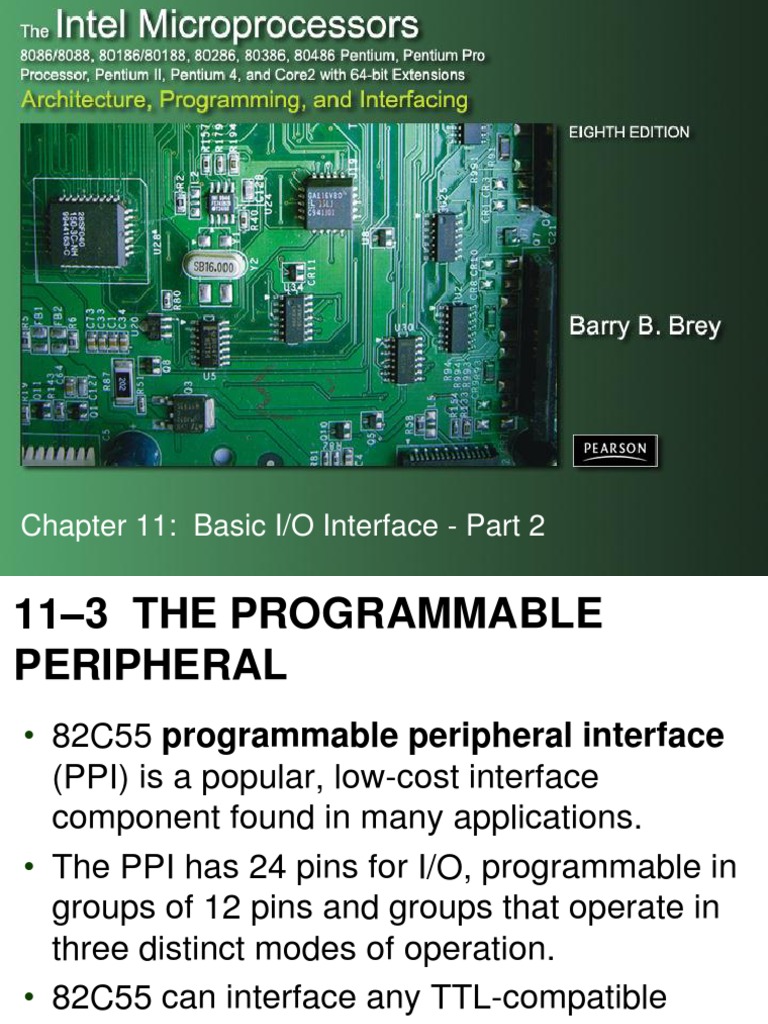 S11 Basic IO Interface-II | PDF | 64 Bit Computing | Microprocessor