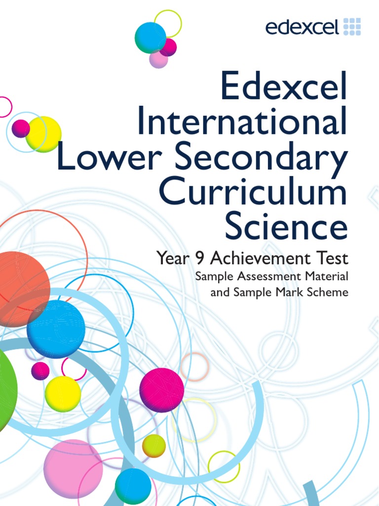 International Lower Secondary Curriculum SAM Science Booklet 2012 | PDF ...