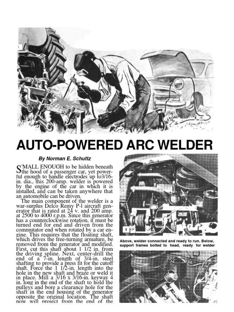 Vintage Power Tool Plans 1950s | PDF | Screw | Inductor