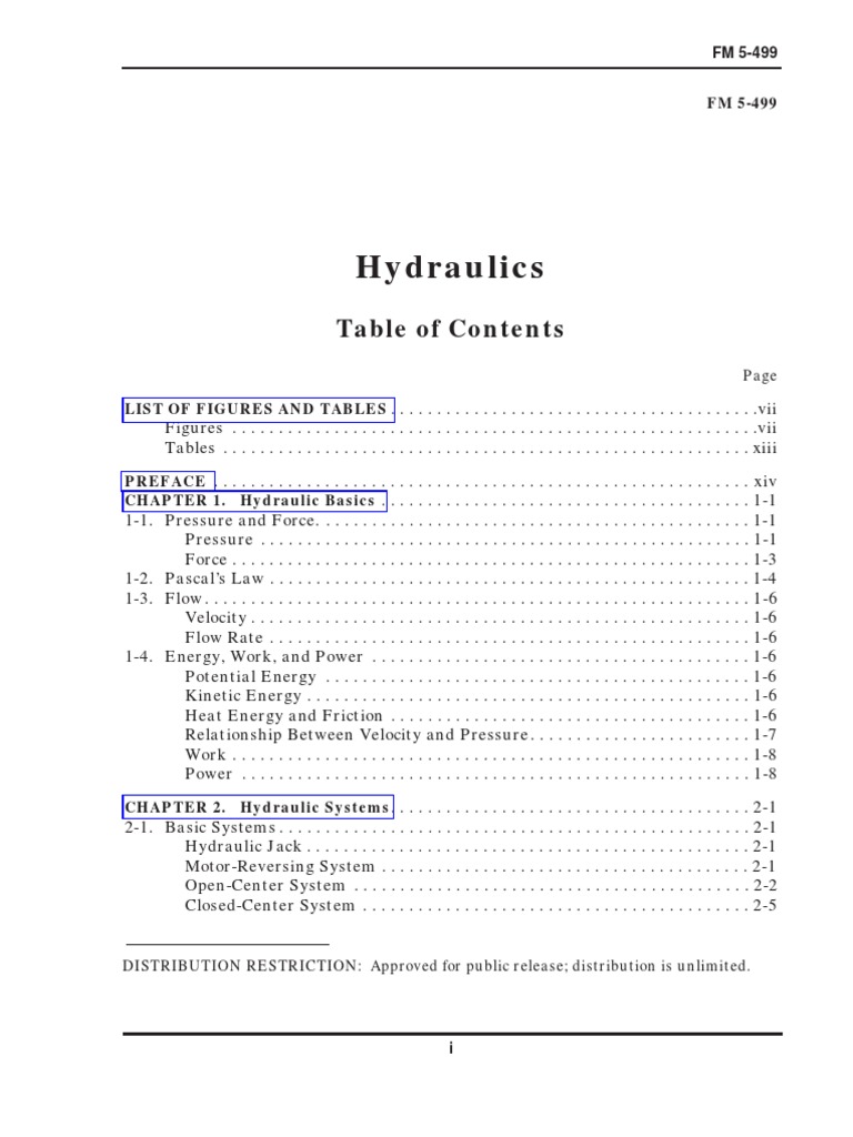 Hydraulics Manual | PDF