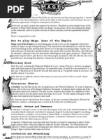 Character Creation in Mage: The Ascension | PDF