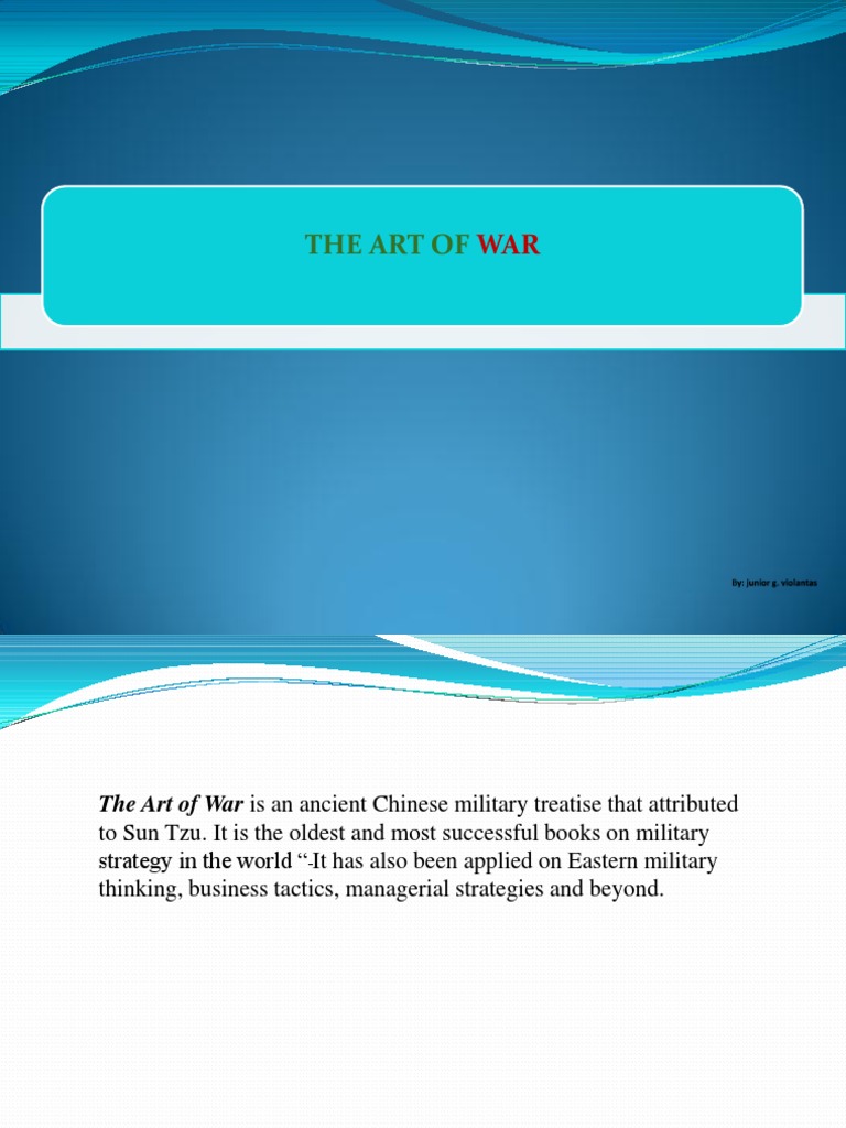 The Art of War | PDF | The Art Of War | Military
