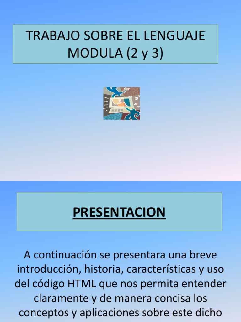 Trabajo Sobre El Codigo Modula | PDF | Introducciones relacionadas con la computadora ...