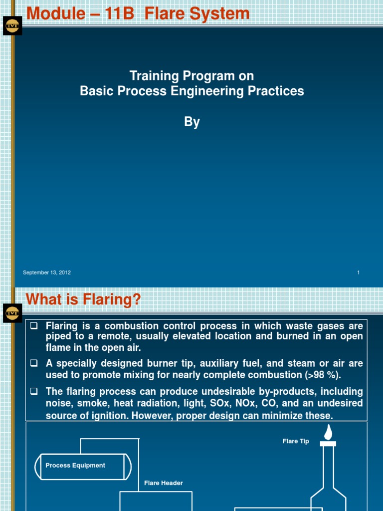 Flare System | PDF | Combustion | Fires