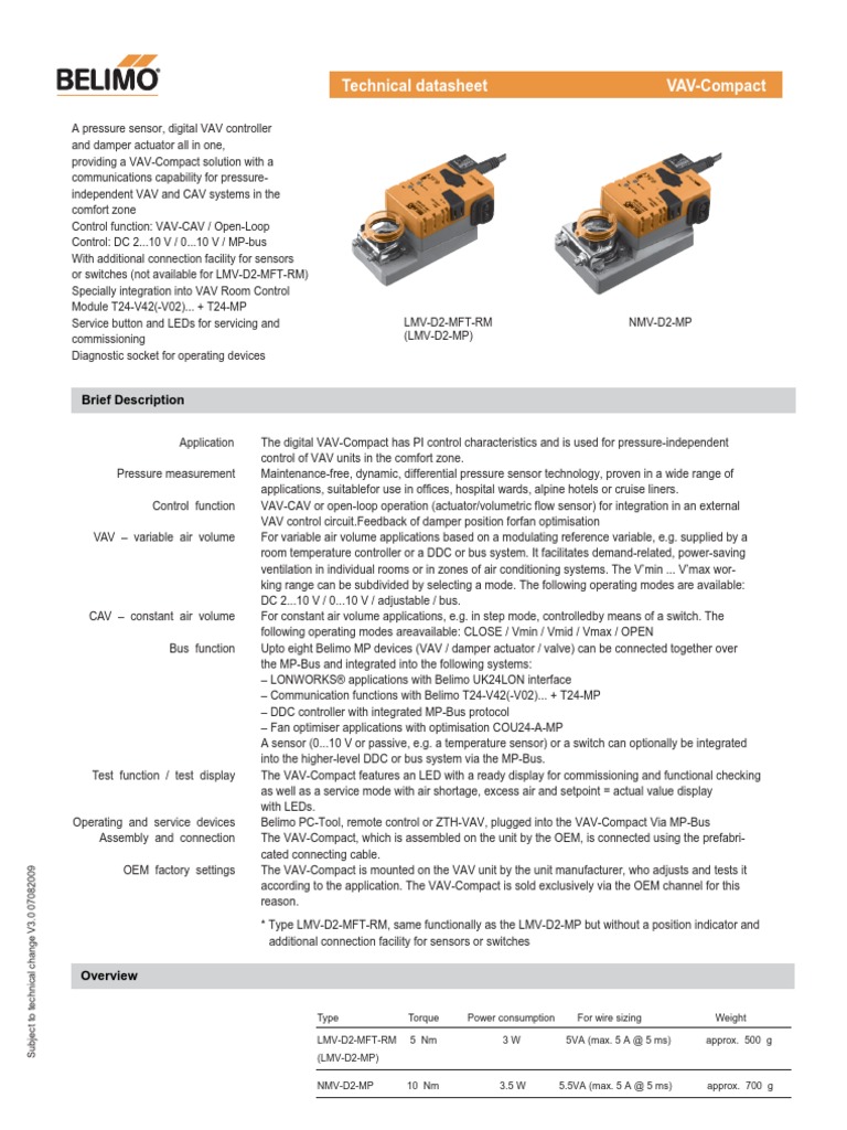 VAV Compact | PDF | Usb | Electrical Engineering