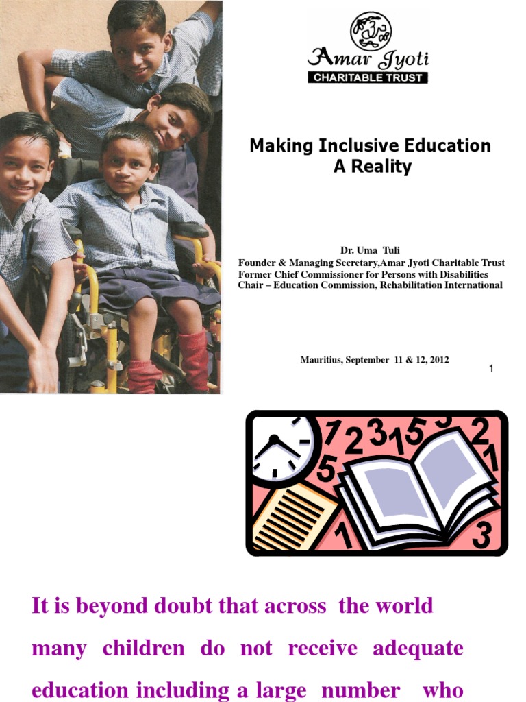 Mauritius - DR - Uma Tuli's | PDF | Inclusion (Education) | Special ...
