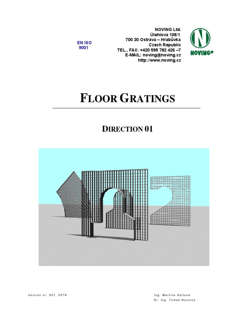 Floor Gratings | PDF | Stairs | Framing (Construction)