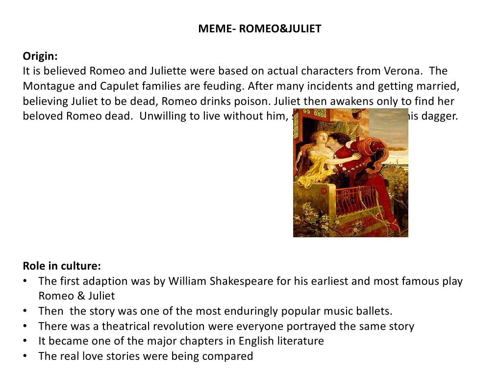 Meme Romeo&Juliet | PDF