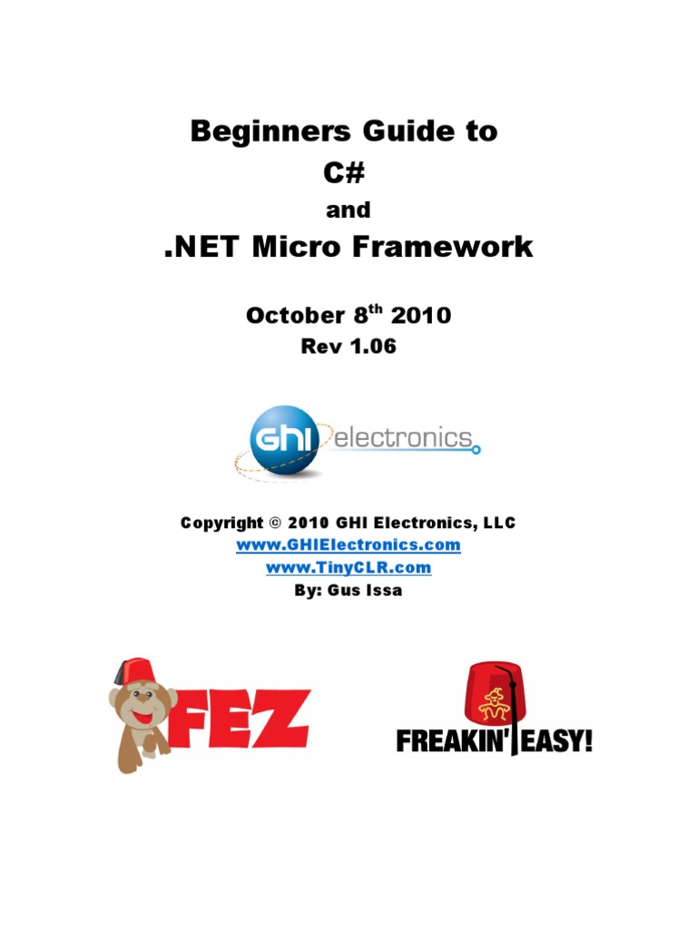 Guide To NETMF | PDF