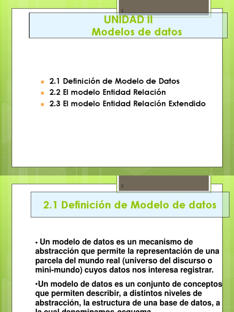 Modelo ER y ERE | PDF | Herencia (Programación Orientada a Objetos ...