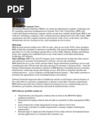 IBM Company Profile | PDF | Ibm | Business Process Management