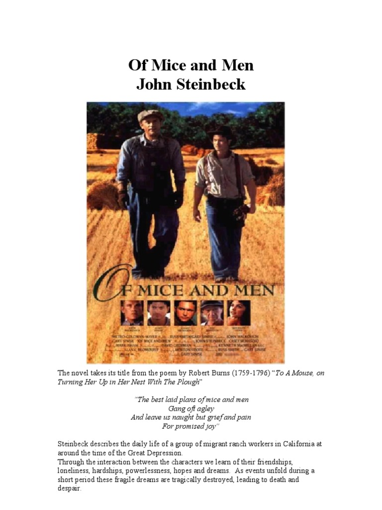Of Mice and Men | PDF