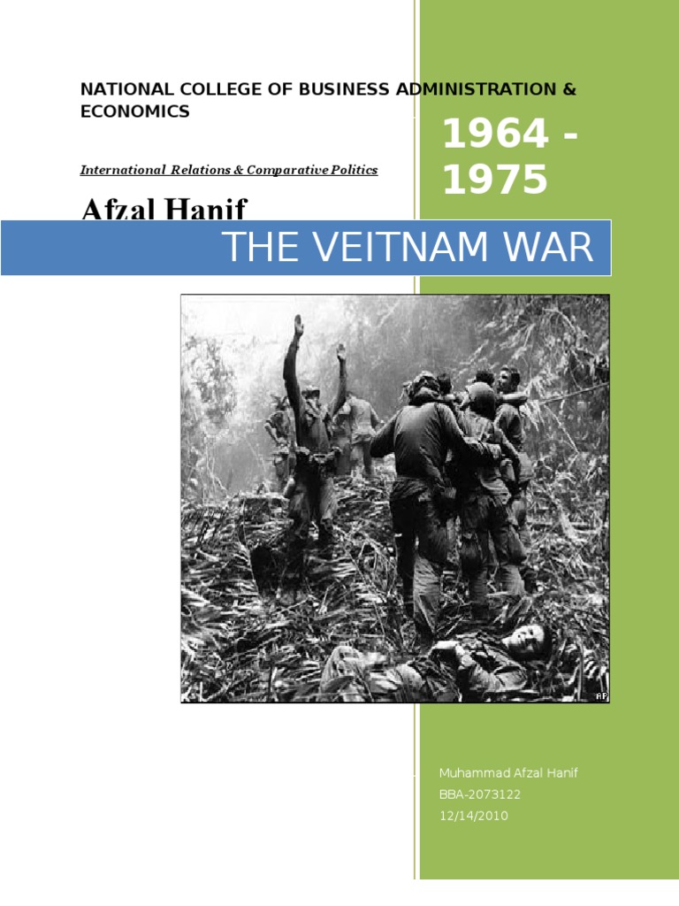 The Veitnam War | PDF | Vietnam War | South Vietnam