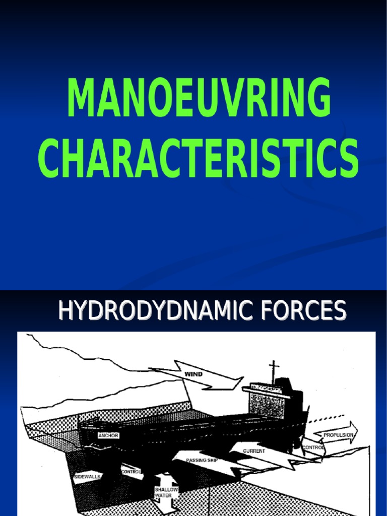 Ship Manoeuvring Characteristic | PDF | Ships | Rudder