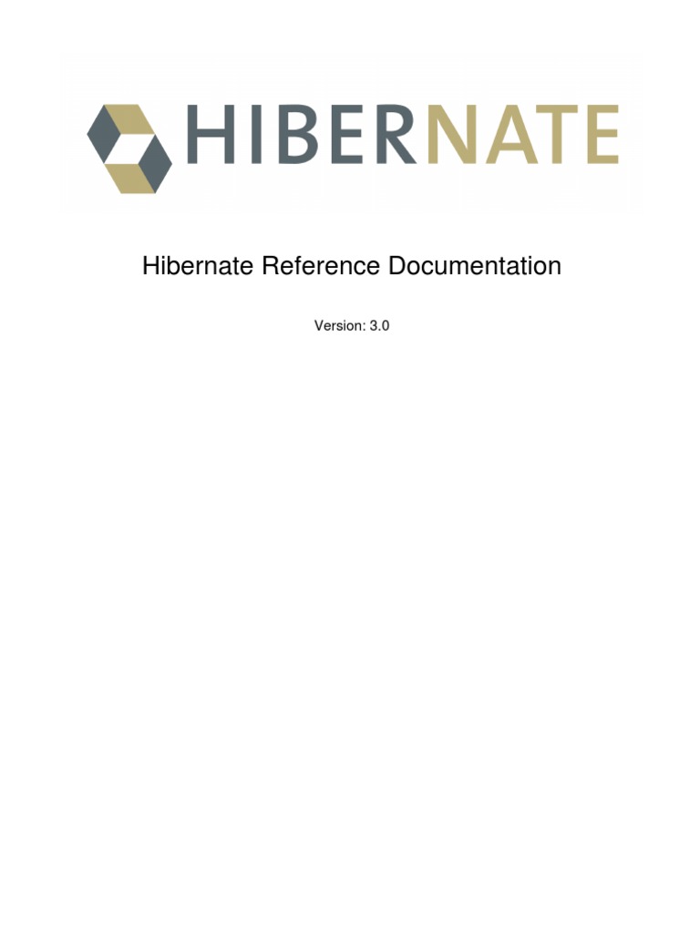 Hibernate Reference 3.0 | PDF | Relational Database | Databases