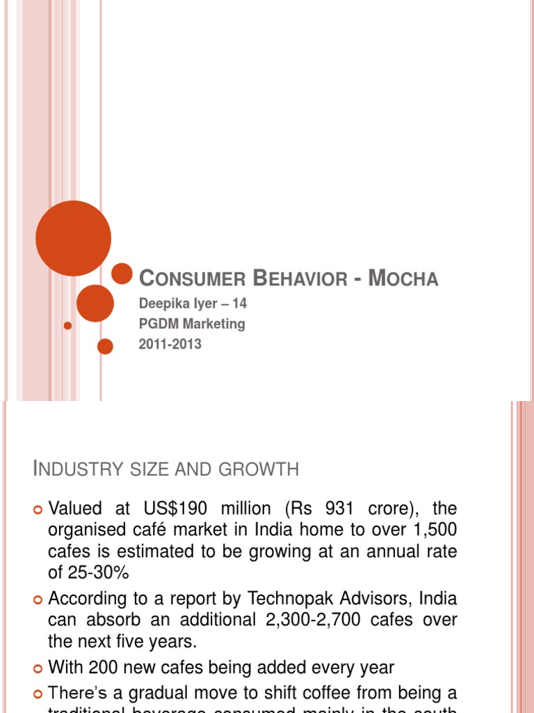 Consumer Behavior - Mocha | PDF | Coffeehouse | Coffee