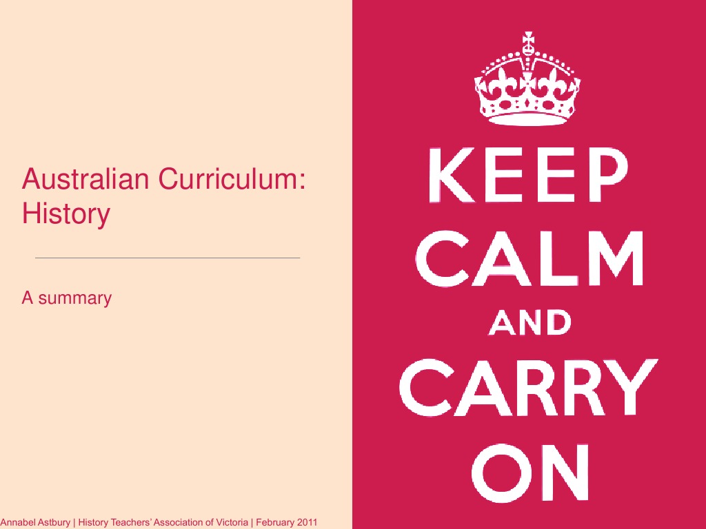Australian Curriculum: History: A Summary | PDF | Indigenous ...