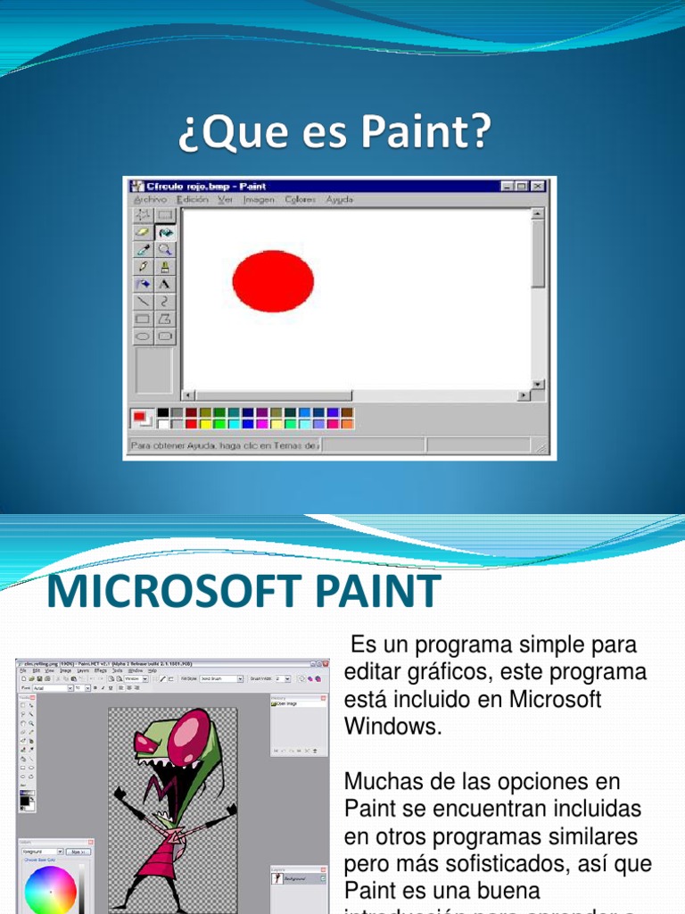 Que Es Paint | PDF | Gráficos | Introducciones relacionadas con la ...