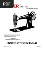 White Sewing Machine Manual Model 967 | PDF | Sewing Machine | Sewing