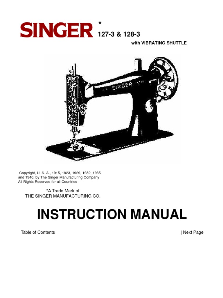 Singer | PDF | Sewing Machine | Bookbinding