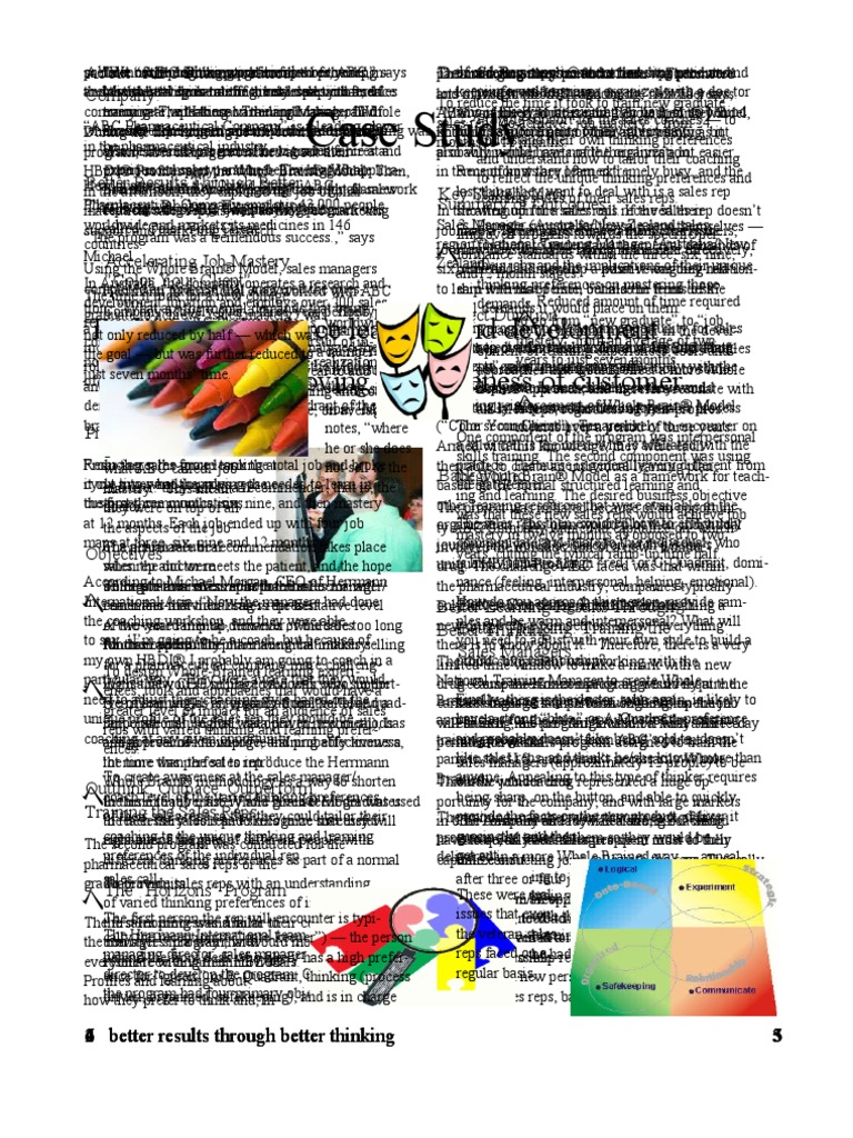 ASM Case Study | PDF | Sales | Pharmaceutical Industry