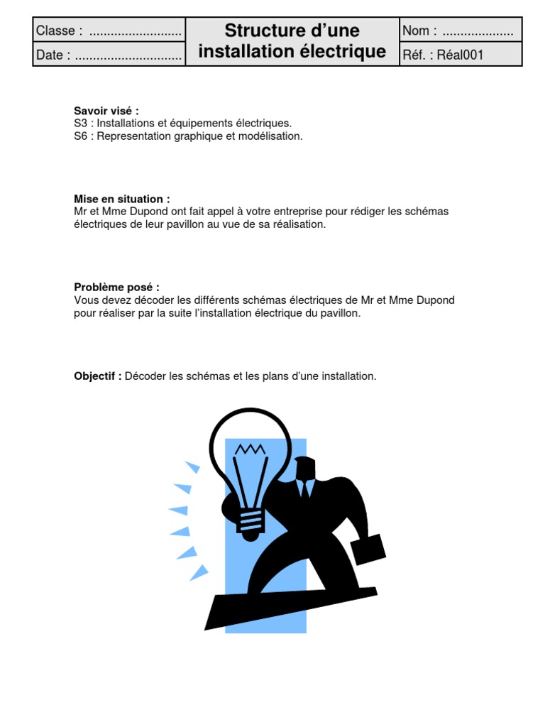 Cours 001 Structure D'une Installation Lectrique | PDF