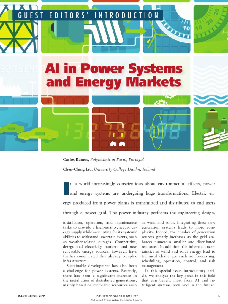 AI in Power Systems | Download Free PDF | Artificial Intelligence ...