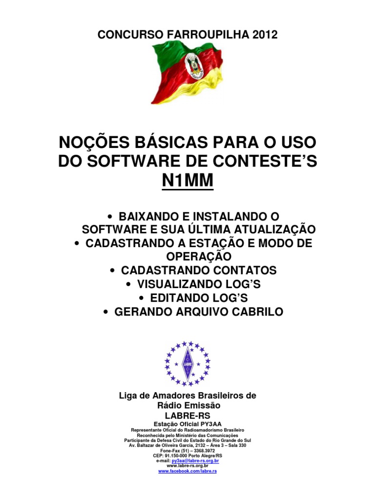 Manual Básico N1MM - Software para Log de Contestes | PDF ...