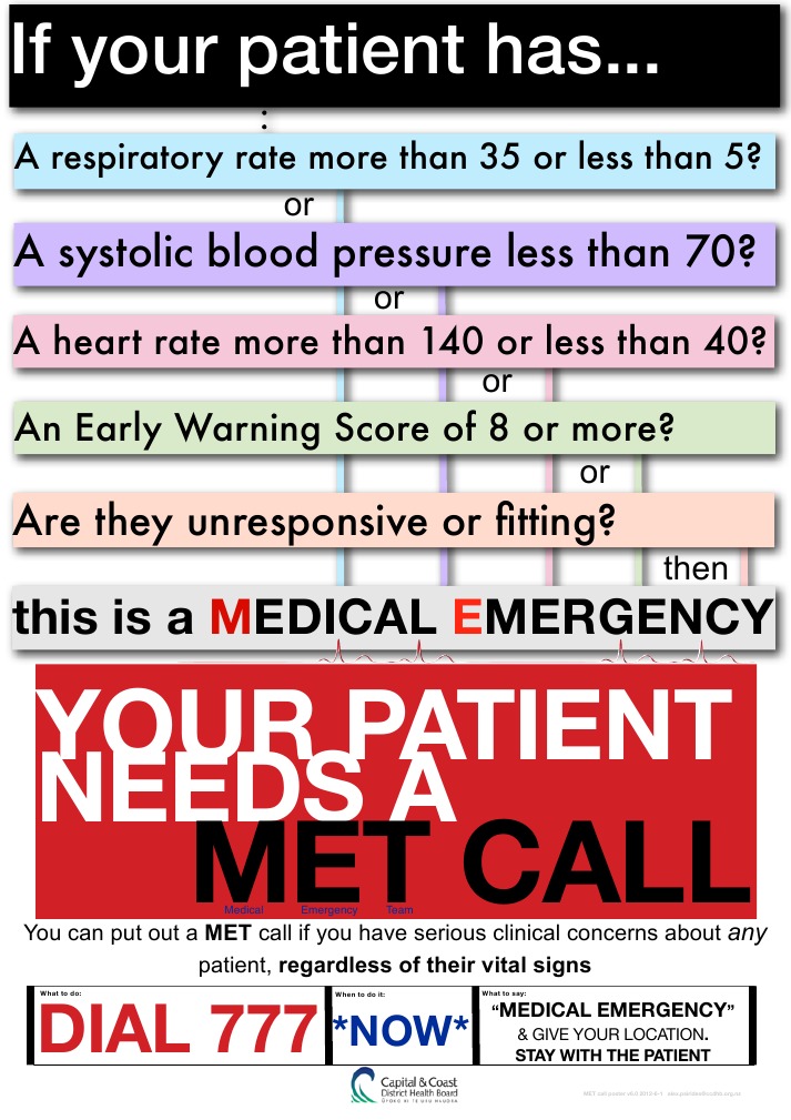 Wellington MET Call Poster | PDF