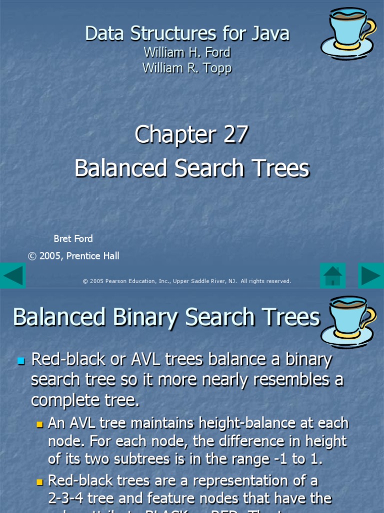 Balanced Search Trees | PDF | Algorithms And Data Structures | Computer Programming