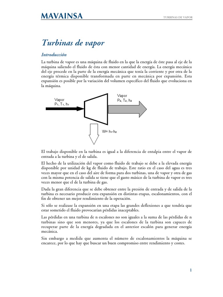 Partes de Una Turvina | PDF | Turbina | Turbomaquinaria