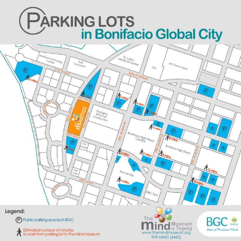 BGC Parking Map Overview | PDF