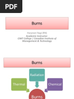 BURNS Concept Map | Burn | Hypoxia (Medical)