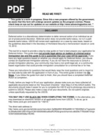 DACA Cover Letter Template | PDF | Deferred Action For Childhood ...