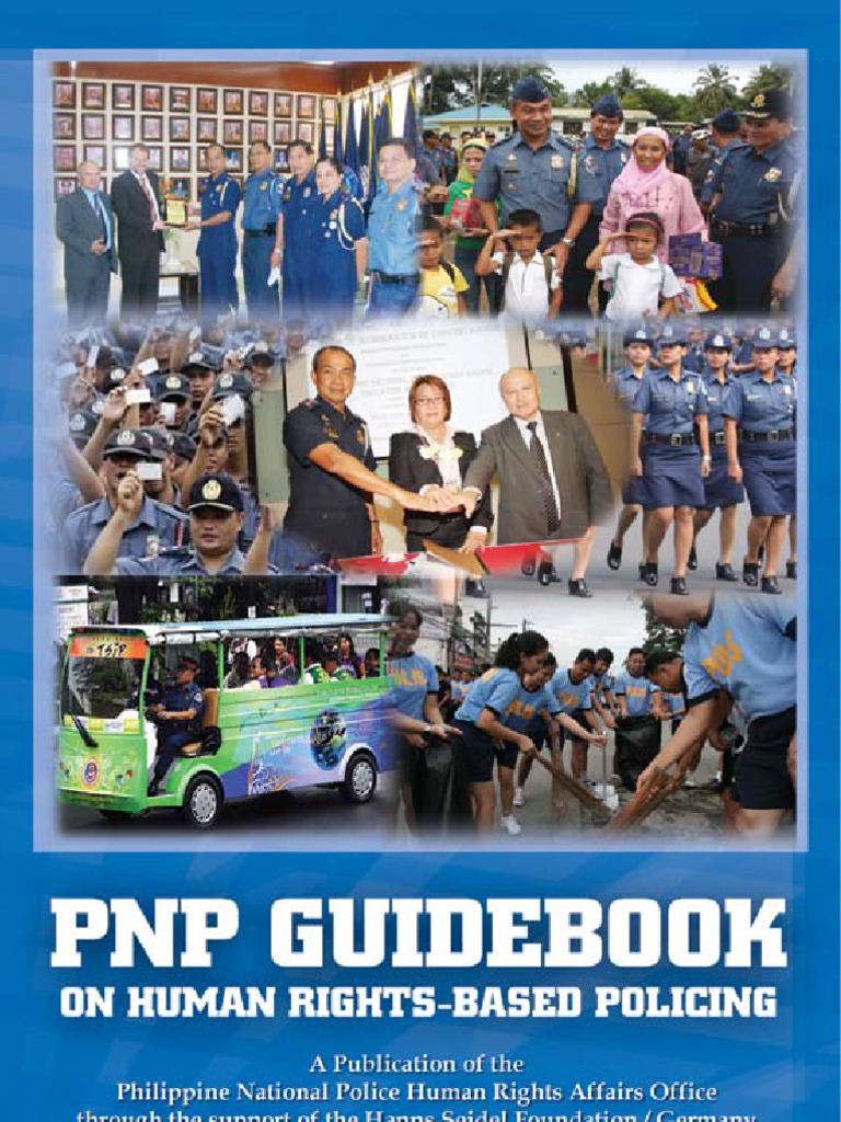 PNP Guidebook Human Rights | PDF | Human Rights | Police
