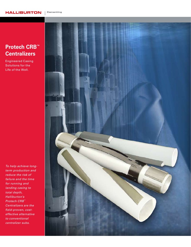 Protech CRB Centralizers - Halliburton | PDF | Composite Material ...