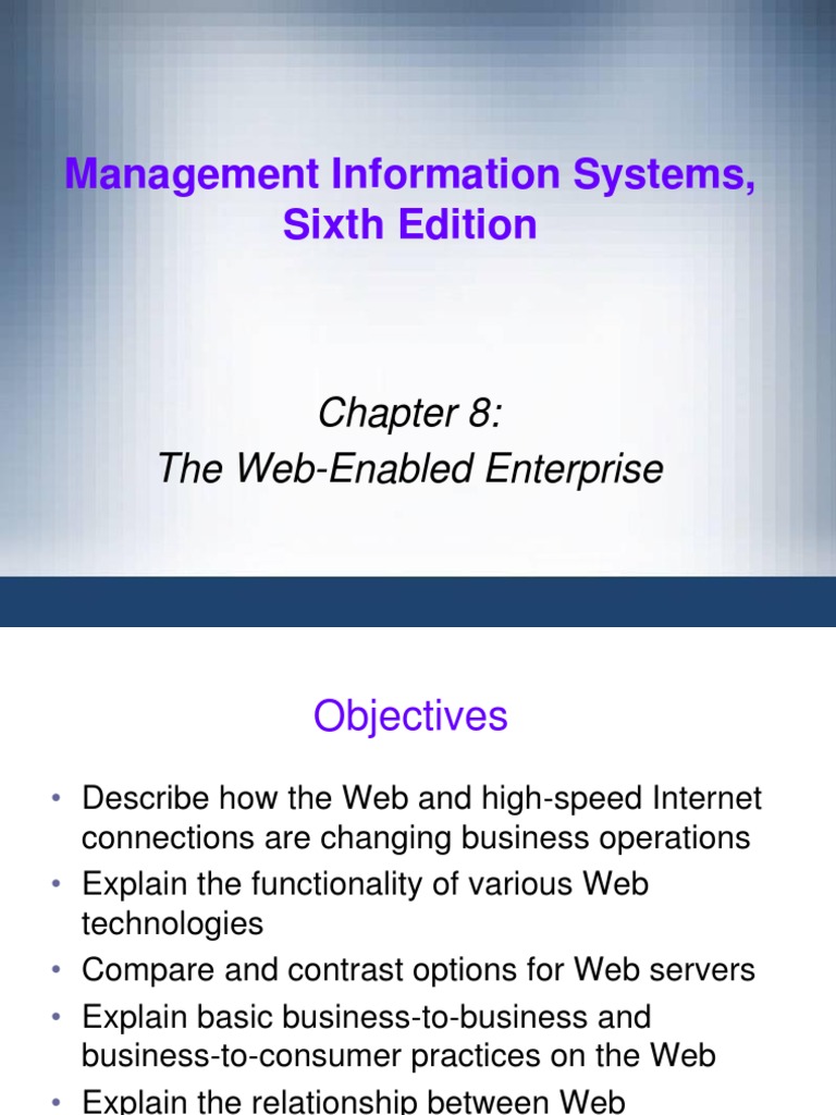 PPT ch08 | PDF | Websites | World Wide Web