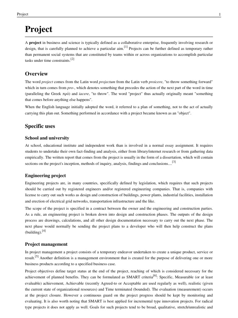 Project | PDF | Science And Technology