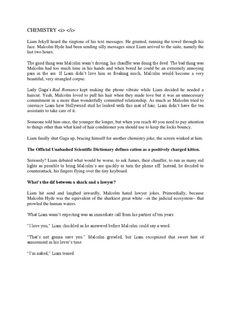 CHEMISTRY : The Official Unabashed Scientific Dictionary Defines Cation ...